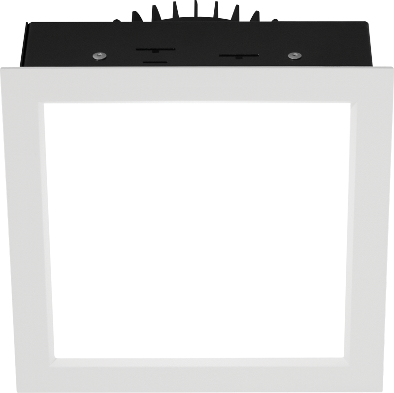 6PS - 6″ Shallow Plenum Downlight – Square - H.E. Williams, Inc.